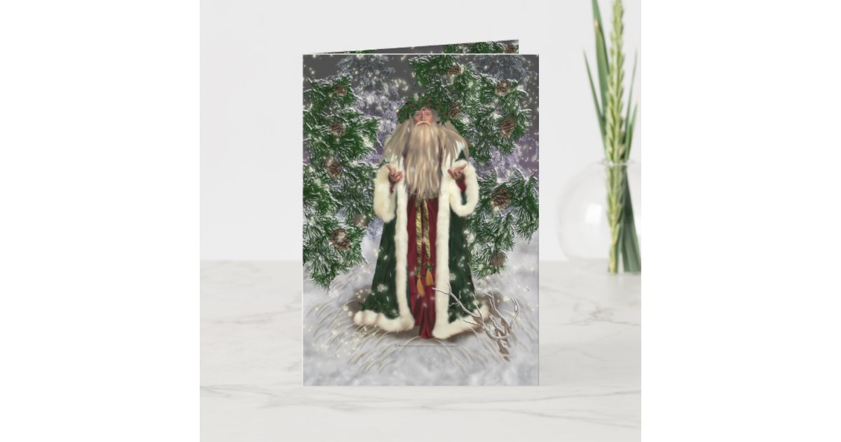 Father Christmas Card | Zazzle