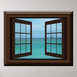Fake Window Posters | Zazzle.com.au