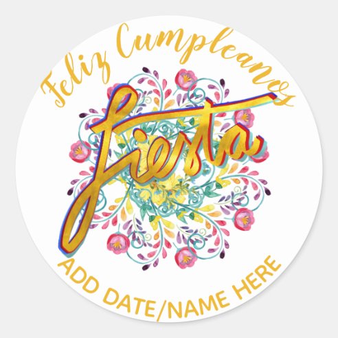 Fiesta Stickers | Zazzle AU
