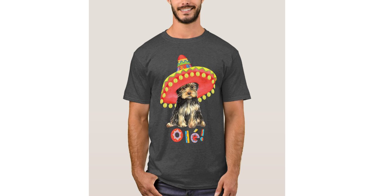 Fiesta Yorkie T-Shirt | Zazzle