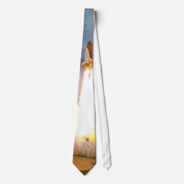 Final Mission Launch of the Space Shuttle Tie | Zazzle