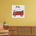 Fire Engine Poster | Zazzle