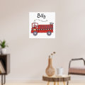 Fire Engine Poster | Zazzle