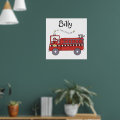 Fire Engine Poster | Zazzle
