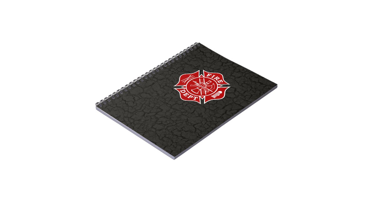 Firefighter Notebook | Zazzle