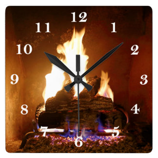 Burning Wood Wall Clocks | Zazzle.com.au