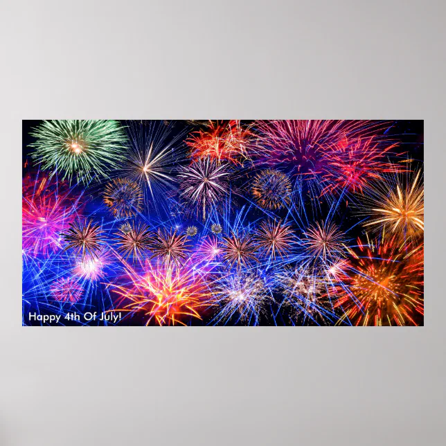 Fireworks image for poster | Zazzle