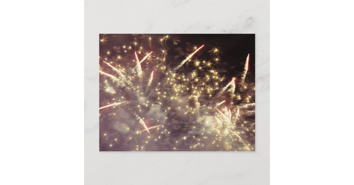 Fireworks Postcard | Zazzle