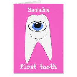 First Tooth Cards & Invitations | Zazzle.com.au