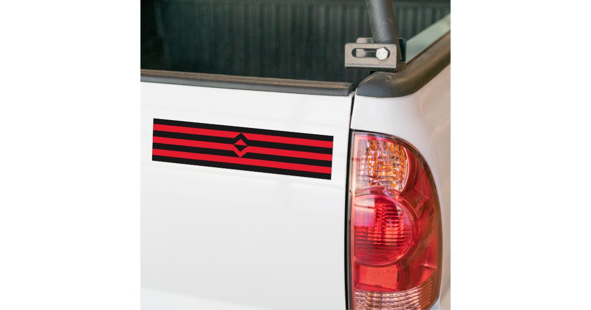 Fist Pride Flag Bumper Sticker | Zazzle