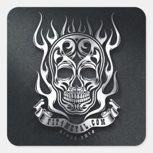 Heavy Metal Stickers | Zazzle AU