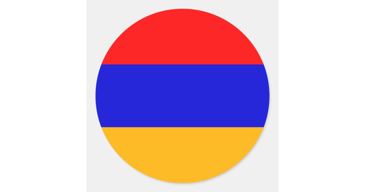 Flag of Armenia Sticker | Zazzle
