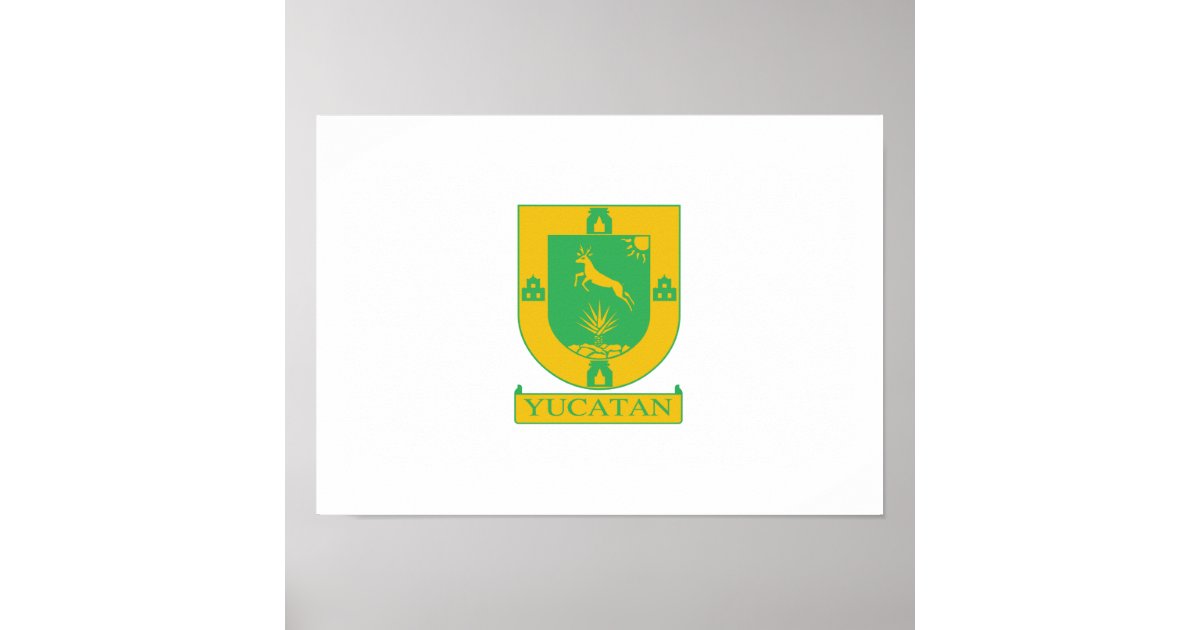Flag of Yucatan Poster | Zazzle