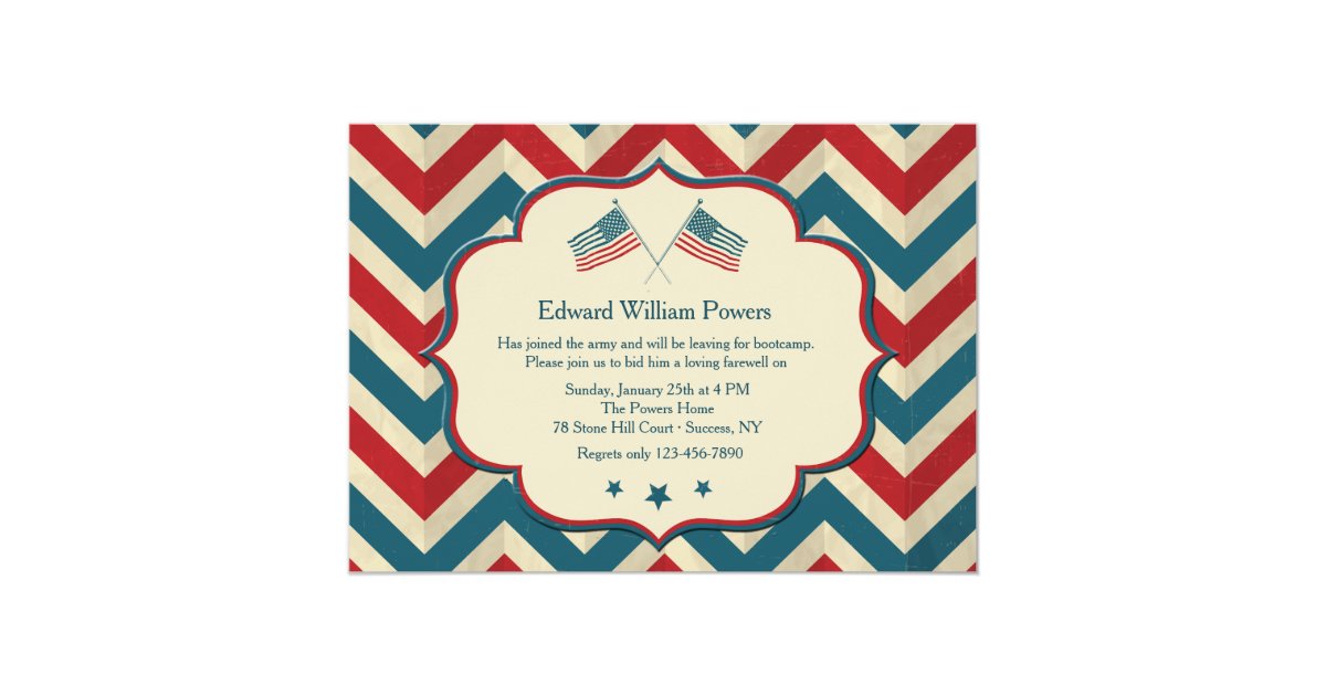Flag Waving Colours Invitation | Zazzle.com.au