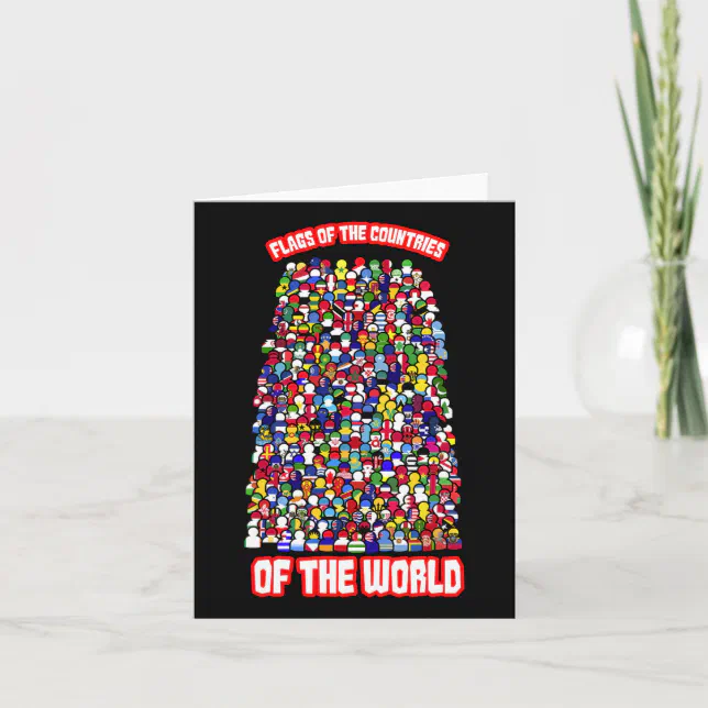 Flags Of The Countries Of The World International Card | Zazzle