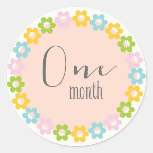 One Month Old Crafts & Party Supplies | Zazzle.com.au
