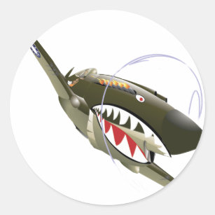 Flying Tiger Stickers | Zazzle AU