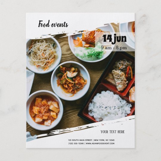 Food event flyer | Zazzle.com.au