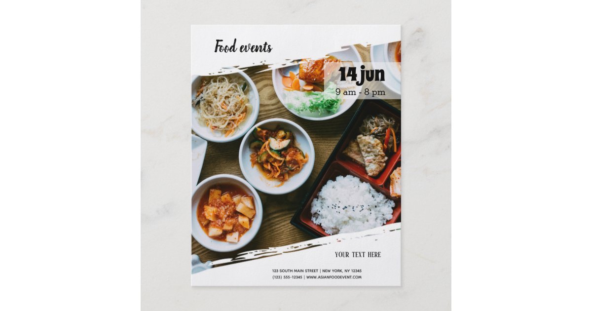 Food event flyer | Zazzle