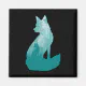 Fox Silhouette In The Forest Animal Hunter Hunting Magnet | Zazzle