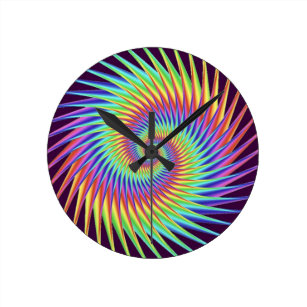 Optical Illusion Wall Clocks | Zazzle.com.au