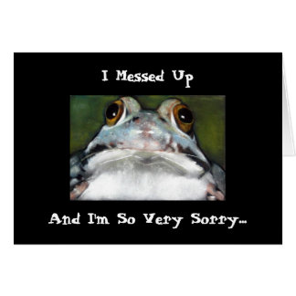 Apology Cards & Invitations | Zazzle.com.au