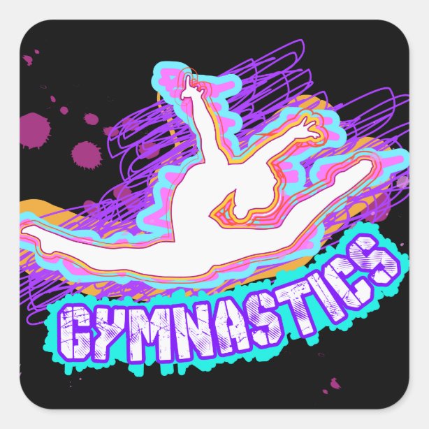 Gymnastics Stickers | Zazzle AU