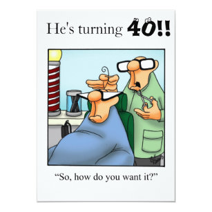 Funny 40th Birthday Invitations | Zazzle.com.au