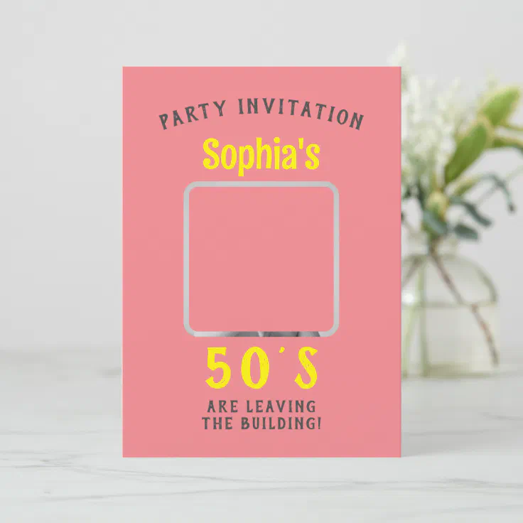Funny Birthday Invitation | Zazzle