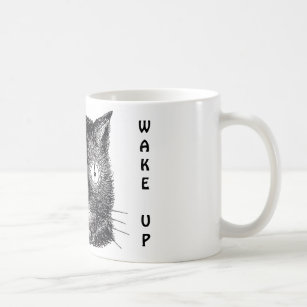 Funny Cat Face Coffee & Travel Mugs | Zazzle AU