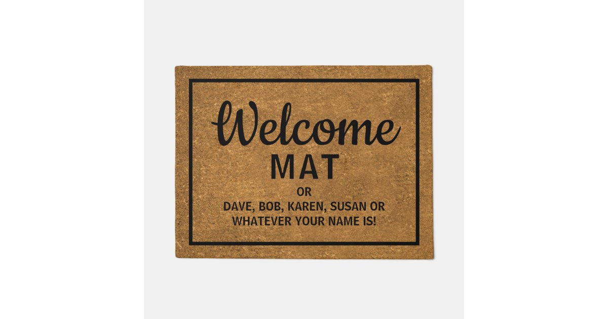 Funny Floormat | Welcome Mat | Zazzle