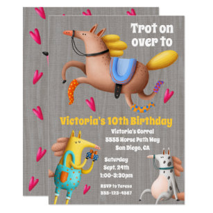 Funky Birthday Invitations | Zazzle AU