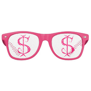 Dollar Sign Sunglasses & Eyewear | Zazzle.com.au