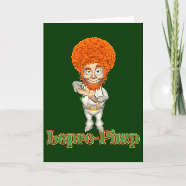 Funny St. Patrick's Day T-shirts & Gear Card | Zazzle