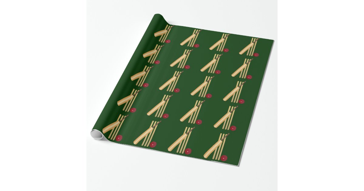 Game of Cricket Wrapping Paper | Zazzle