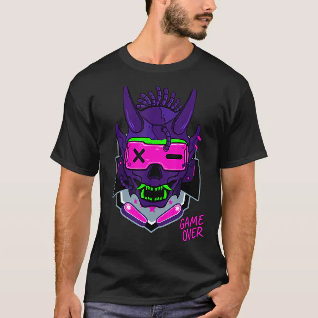 Gamer Monster Game Over u d o game over T-Shirt | Zazzle