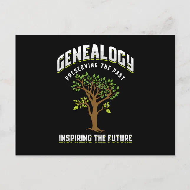 Genealogist Preserving The Family Tree Gift Postcard | Zazzle
