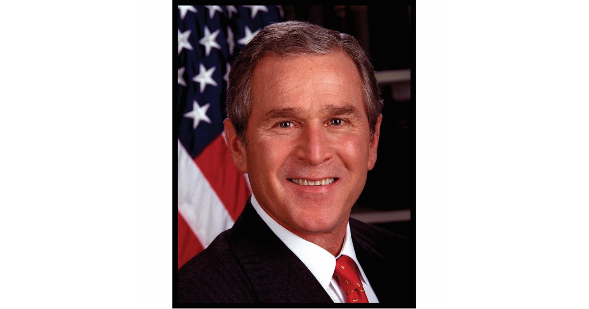 George Bush 43rd US American President Photo Standing Photo Sculpture ...