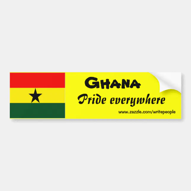 ghana bumper stickers | Zazzle