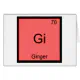 Gi - Ginger Chemistry Periodic Table Symbol | Zazzle