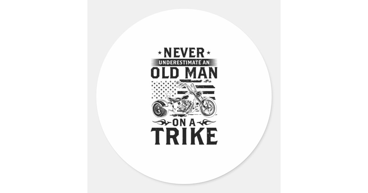 Gift idea for trikers | Trike Driving Trikes Hobby Classic Round ...