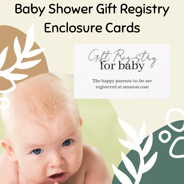 Gift Registry for baby, Baby Shower Invitation | Zazzle