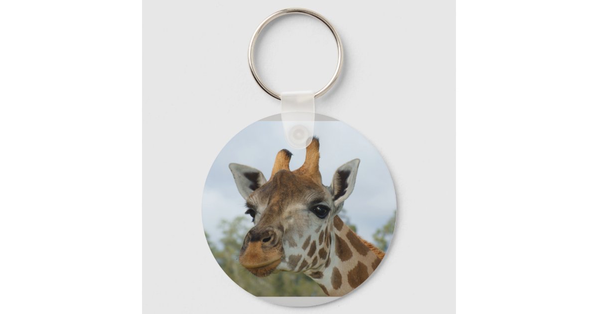 giraffe key ring | Zazzle