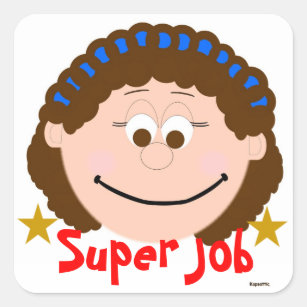 Super Job Stickers | Zazzle AU