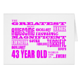 43rd Birthday Cards & Invitations | Zazzle.com.au
