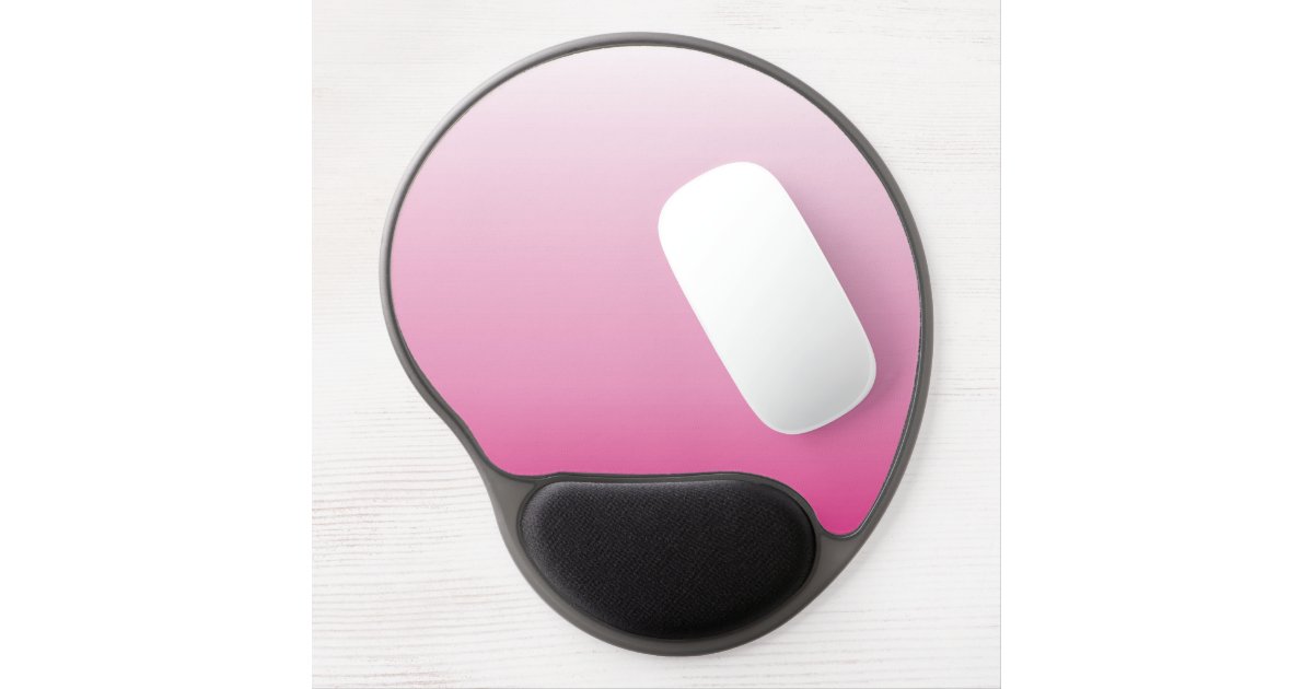 girly minimalist dusty rose cherry blossom pink gel mouse pad | Zazzle