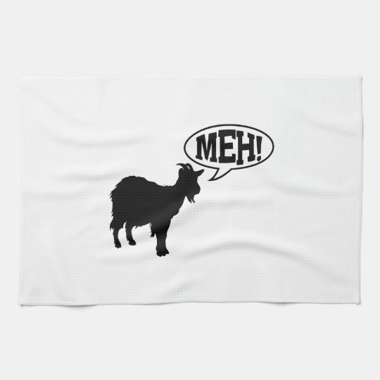 Goat Meh Tea Towel | Zazzle.com.au