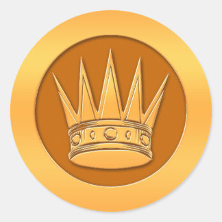Gold Crown Stickers & Sticker Designs