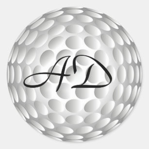 Golf Ball Stickers | Zazzle AU