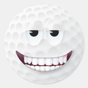 Golf Ball Stickers | Zazzle AU